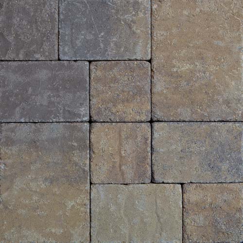 Bella Vista Stonetop Tumbled - Concrete Pavers - RCP Block & Brick